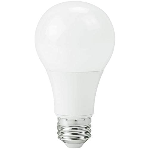 KastLite Lamp Post Globe Combo Lighting Fixture | 16" Neckless Prismatic Lens with Black Fitter Wing Clips | Fits 3" Diameter Posts (Not Included) | Comes with with 5000K LED Bulb