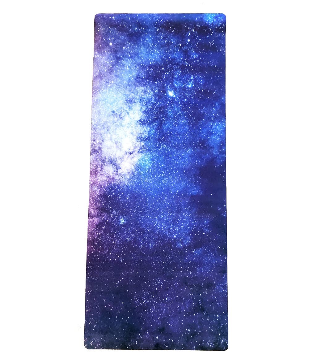Llamaste Children's Yoga Mat | Galaxy, Washable, Suede, Ages 7-12 Years Old 6MM