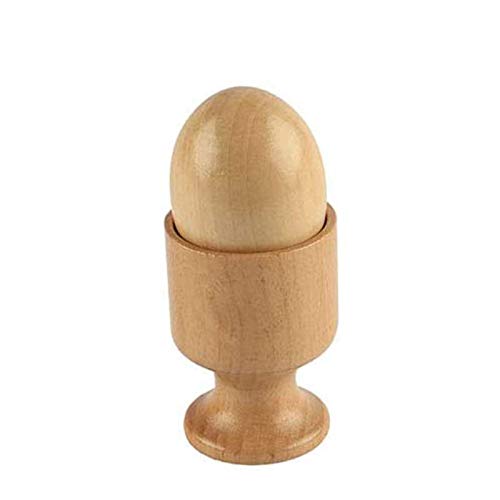 Je Joue Montessori Materials Wooden Egg with Cup for Toddler Preschool Toy