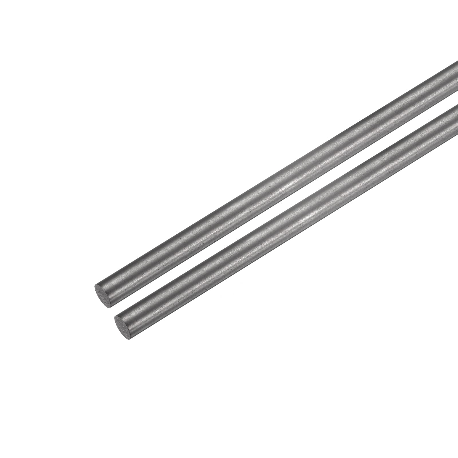 PATIKIL Graphite Rod Graphite Stirring Rod Cylinder Stick Carbon Rod 300x6mm Black for Electrode, Melting Casting, Crucibles, Pack of 2