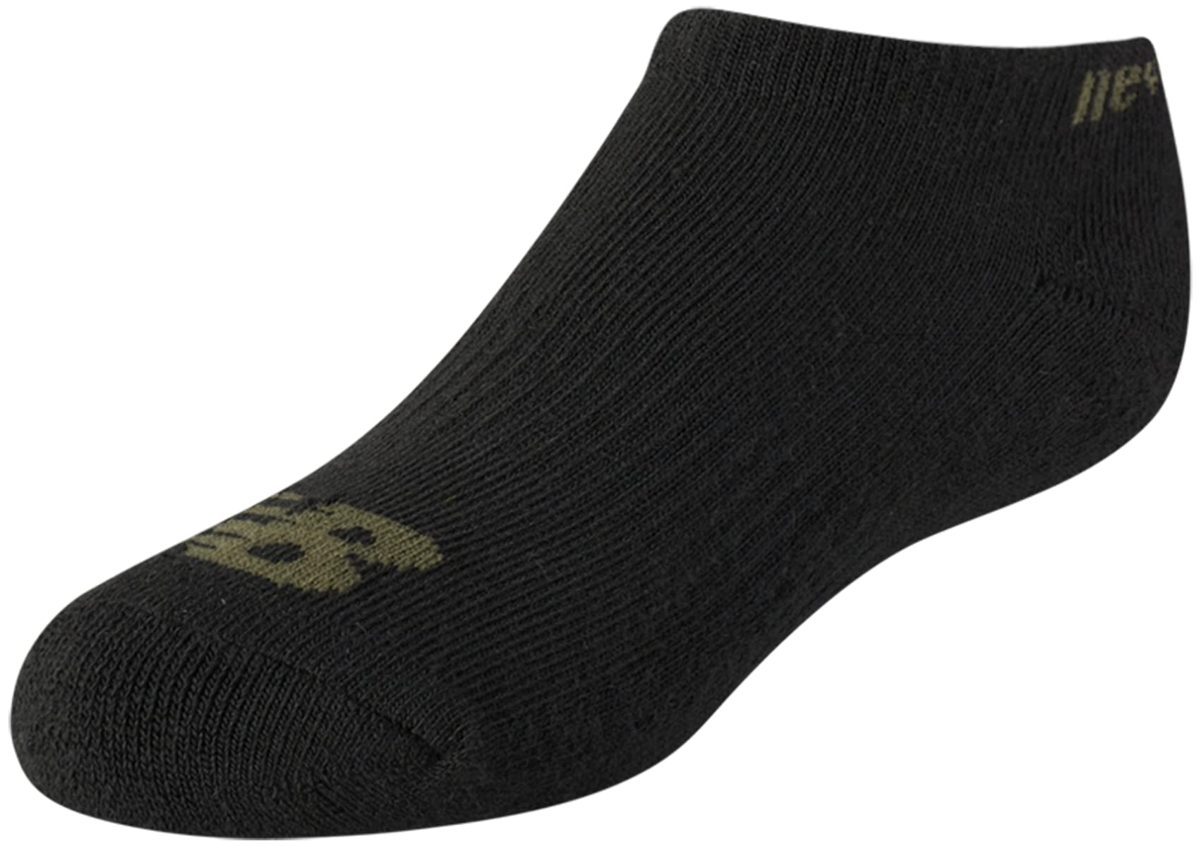 New Balance Boys' Low Cut Socks - 16 Pack Cushioned Athletic Low Cut Ankle Socks for Boys - Breathable Boy's Sports Socks, Size Large, White