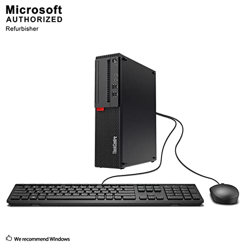 Lenovo ThinkCentre M910S SFF Desktop Computer with Intel Core i5-6500 up to 3.6GHz, (8GB RAM, 512GB SSD), WiFi, Bluetooth, Keyboard and Mouse, Windows 10 Pro (Renewed)