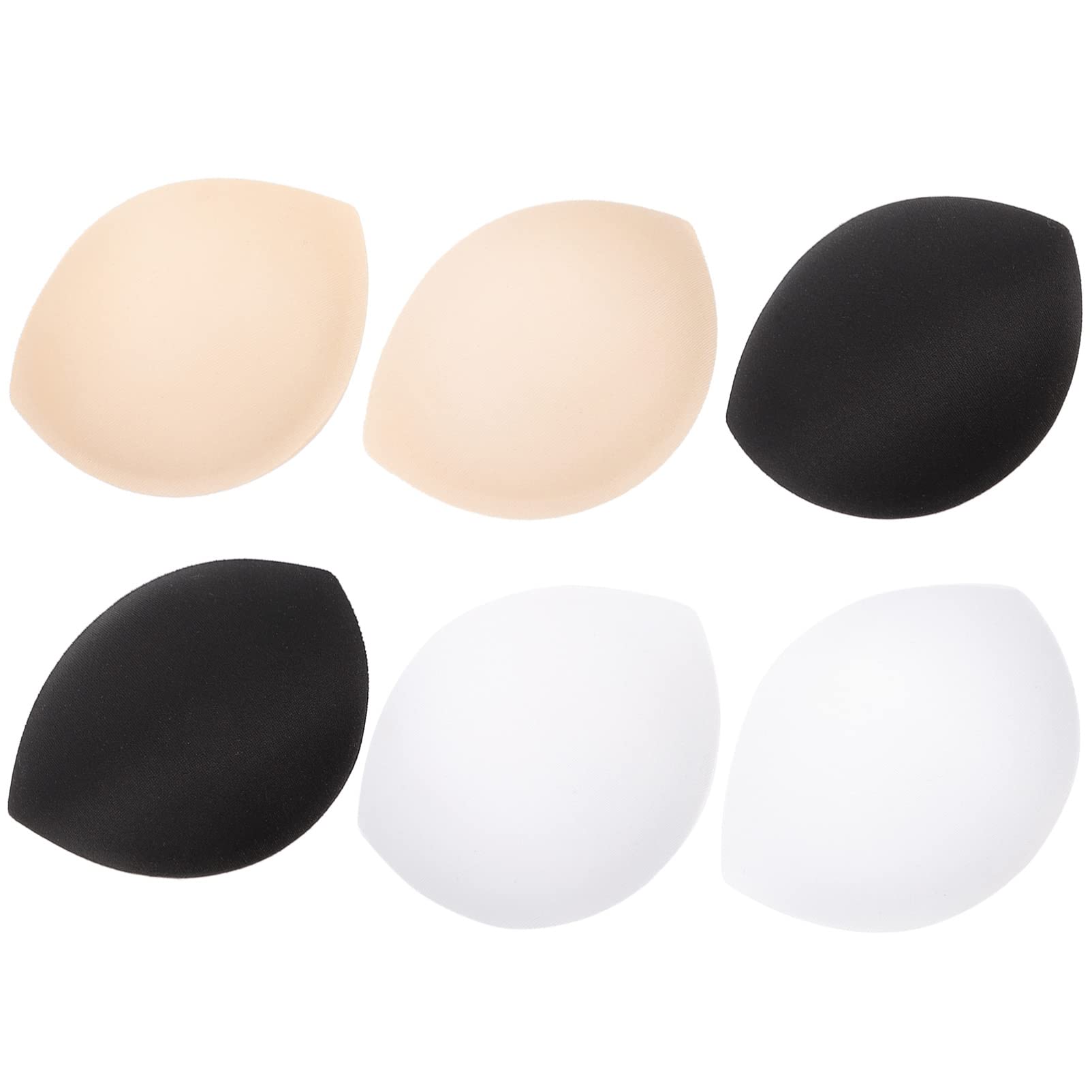 ifundom 3 Pairs Bra Pads Inserts Removable Bra Cups Inserts Breast Enhancers Bra Insert Pads for Bikini Top Swimsuit Sport Bra