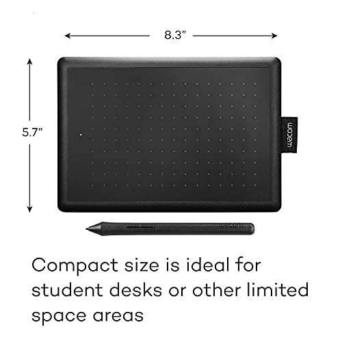 Wacom UCTL472K1A One Drawing Tablet, Small, For Windows PC and Mac (Renewed)