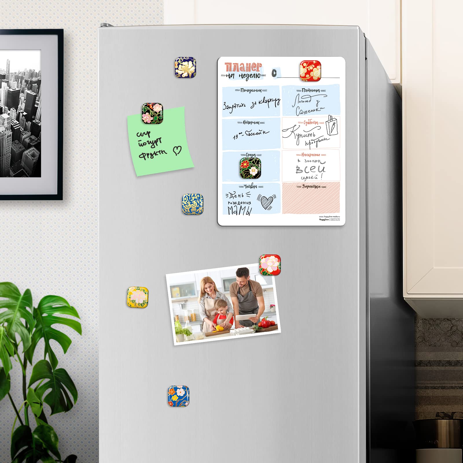 MORCART 30 Pcs Magnets for Fridge β Decorative Magnets for Refrigerator β Cute Locker Magnets,Adult Office and Kitchen Fridge Magnets,School Whiteboard Blackboard Magnets Stamping Flowers Art Gift