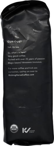 Kicking Horse Coffee, Smart Ass, Medium Roast, Whole Bean, 10 oz