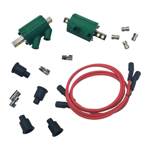 Ignition Coils Accessories 3 Ohm Dual Output DC1-1 Wires DW-300 Compatible For Suzuki GSXR 750