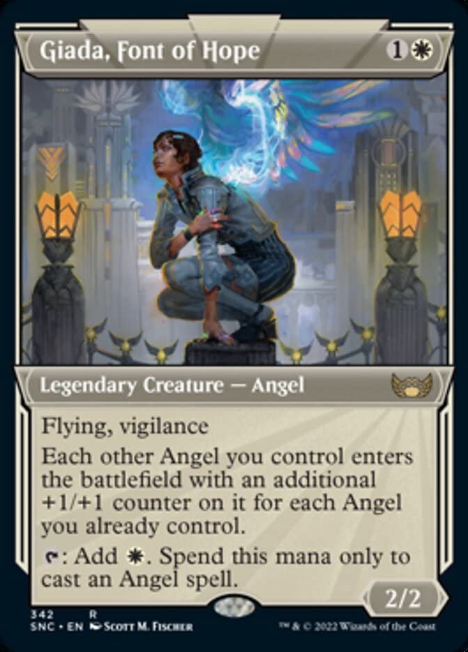 Magic: the Gathering - Giada, Font of Hope (342) - Showcase - Streets of New Capenna