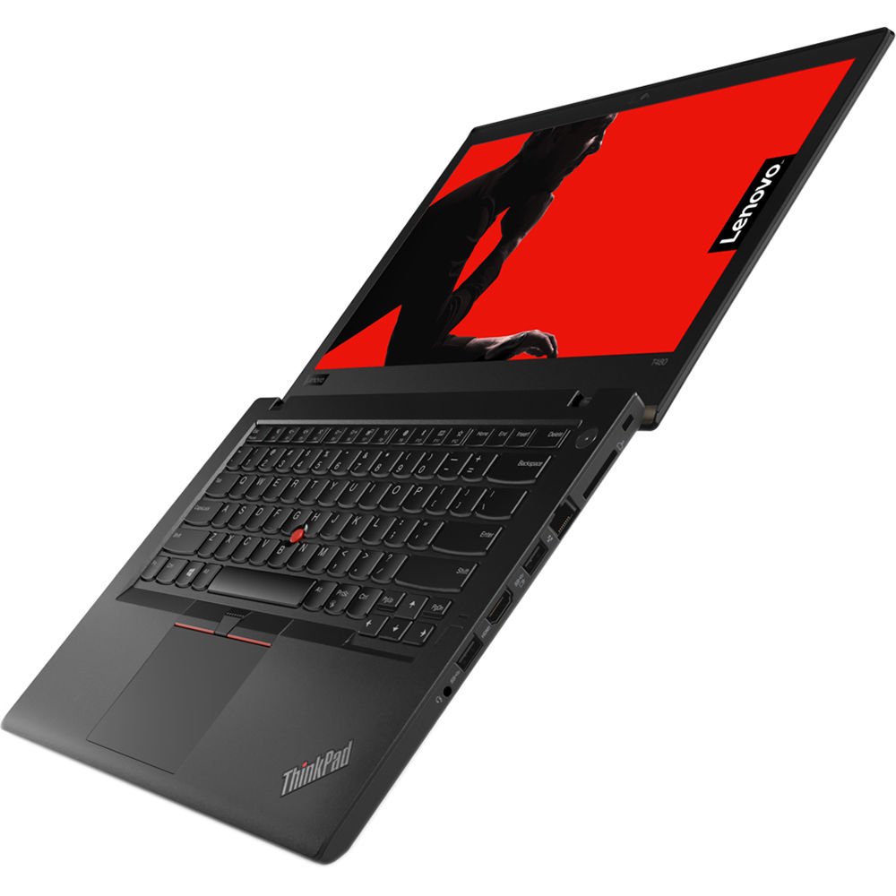 Lenovo ThinkPad T480 14" LCD Notebook Computer, Intel Core i5-8250U, 4GB RAM, 500GB HDD, Windows 10 Pro