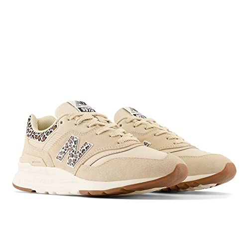 New Balance Women's 997H V1 Sneaker, Sandstone/White, 8