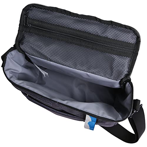 KAVU Snack Sack Insulated Crossbody Leak Proof Cooler Bag-Stone Topo