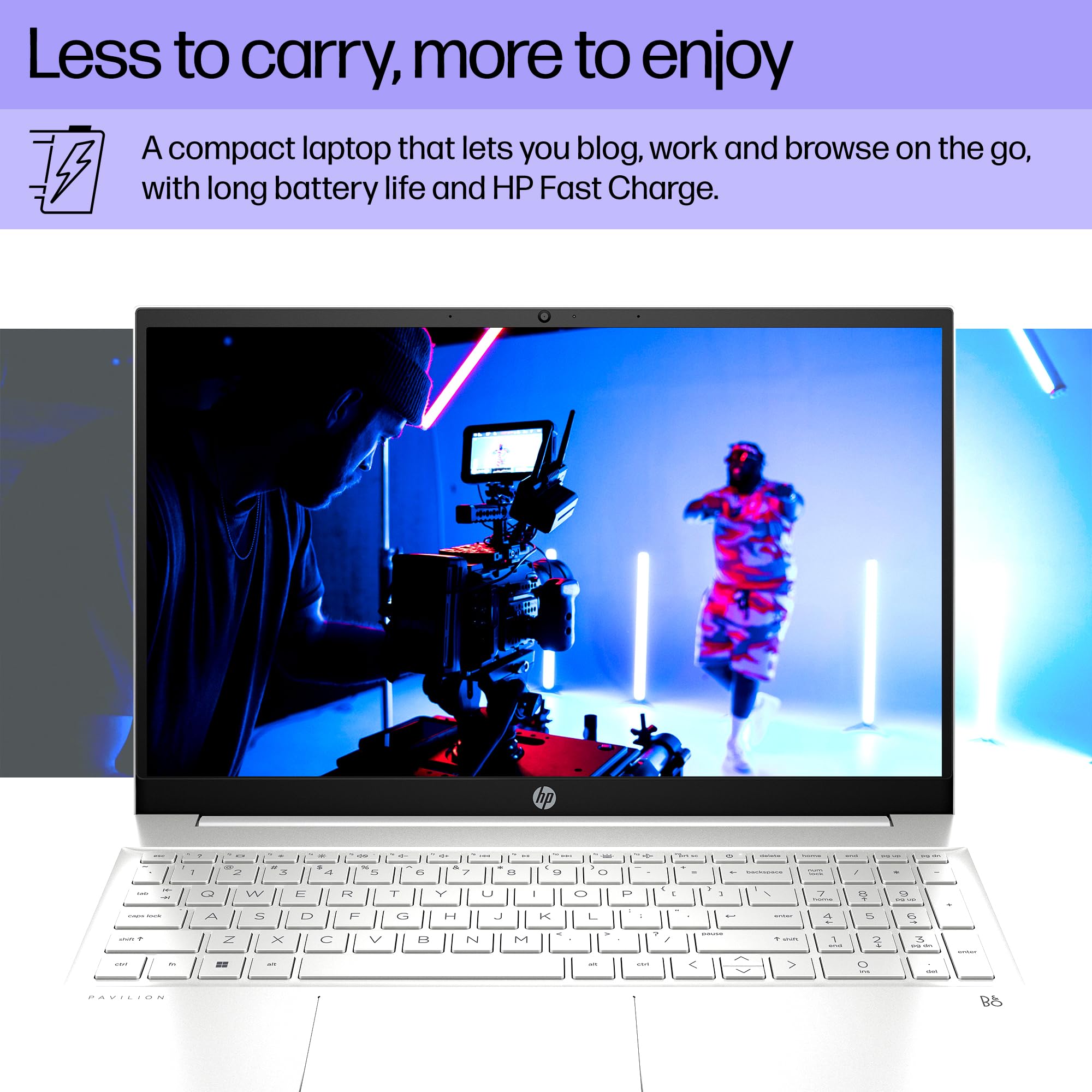 HP 2023 Newest Pavilion Laptop for Business, 15.6" FHD IPS Touchscreen, 13th Gen Intel Core i5-1335U, 64GB RAM, 1TB SSD, Intel Iris Xe Graphic, Backlit KB, WiFi 6, Windows 11
