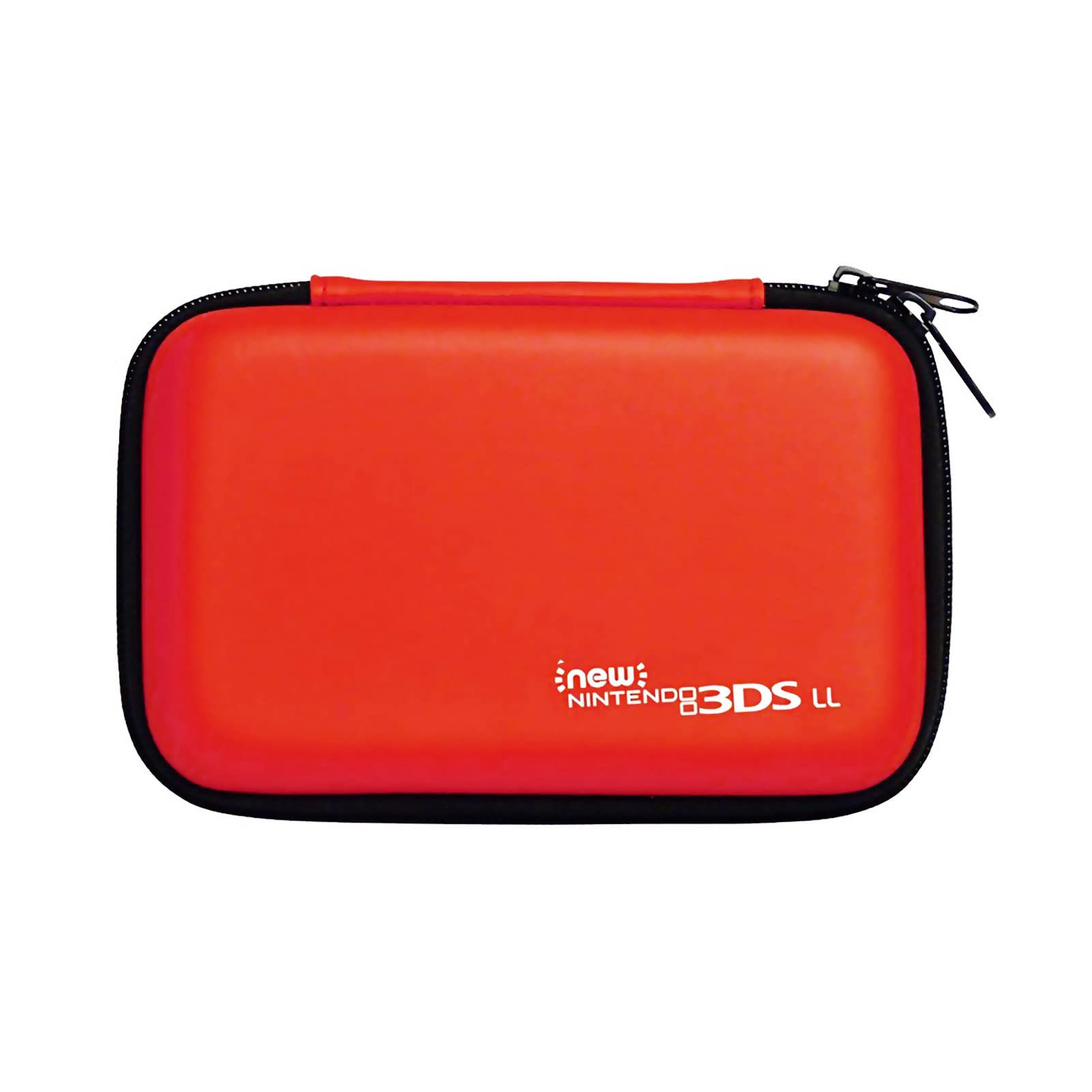 New for New 3DS 2DS XL LL Carrying Case Red Color Replacement, for Nintendo New3DS 3DSXL 3DSLL DSIXL Handheld Game Console, Shockproof EVA Protective Hard Carry Storage Bag Pouch Spare Parts