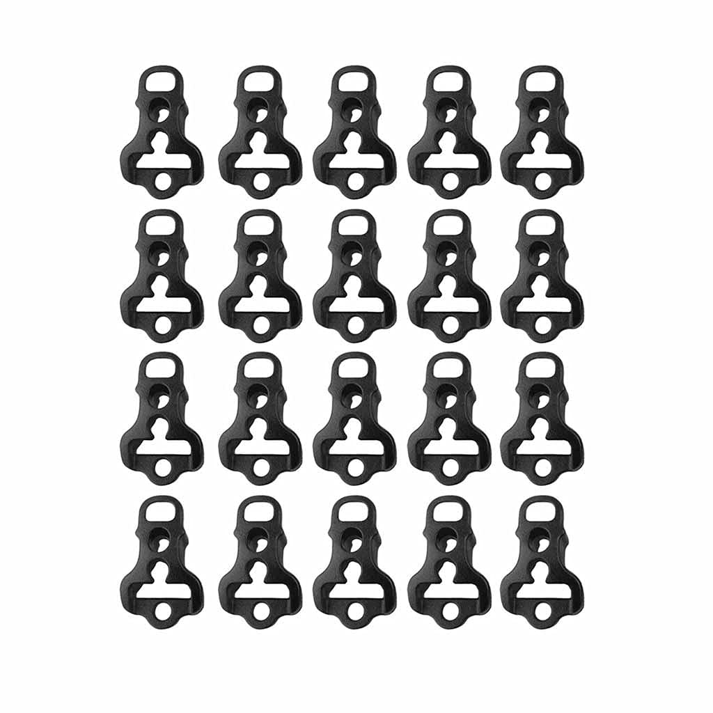 LMMDDP 30Pcs Camping Awning Tent Runner Stopper Cord Rope Tightener Tensioner Backpack Equiptment Accessories