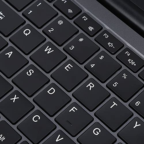 IPS Laptop, 12G LPDDR4 Quad Core 15.6in IPS Laptop Keyboard LED Backlight Fingerprint Reader for Office (12+256G US Plug)