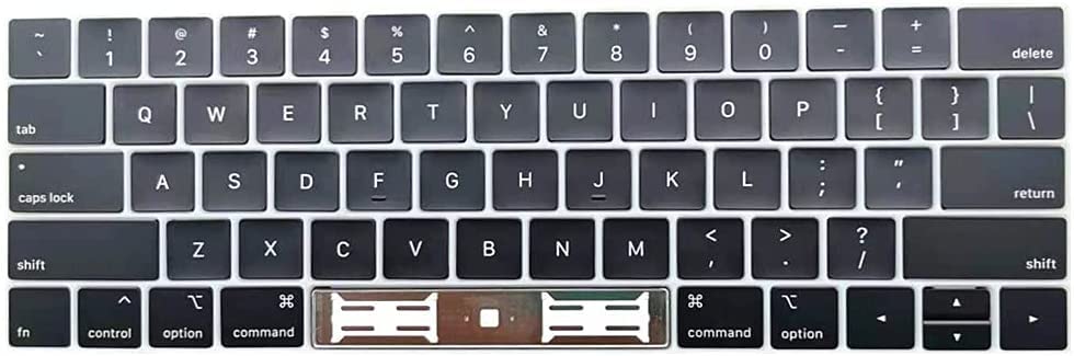 Keyboard Keys, Keycap US Set Replacement for MacBook Pro Touch Bar 13-inch A1706,15-inch A1707 2016 2017