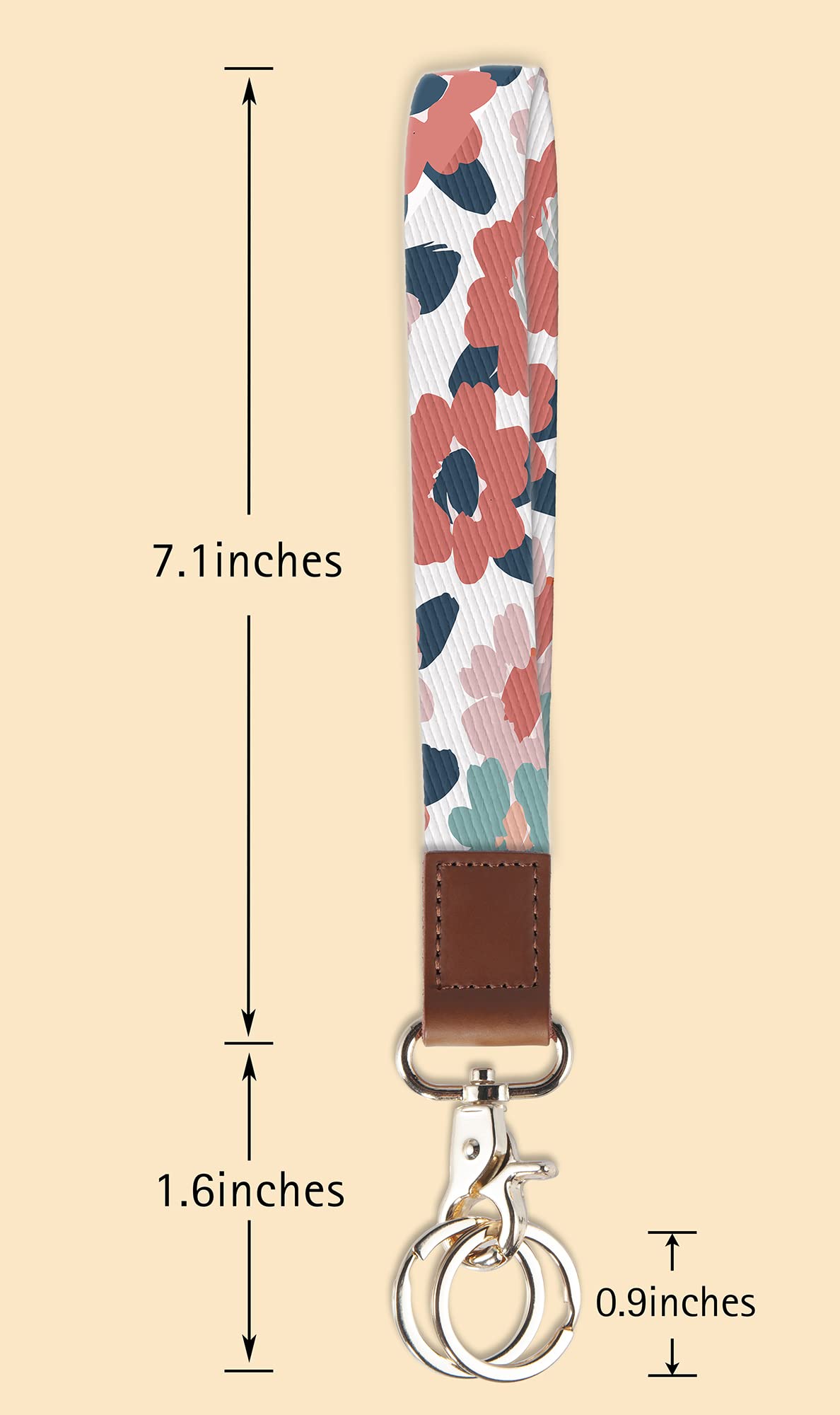 Keychain Wristlet, Cute Keychain, Key Lanyard, Hand Wrist Lanyard Key Chain for Women