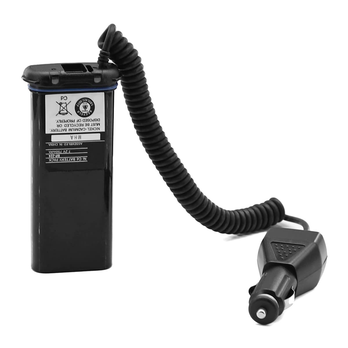 NEWASHAN Car DC Adapter Battery Eliminator for Icom Marine Radio M32 M31 M2 M2A GM1600 BP-224 Walkie Talkie Vehicle Cigarette Lighter Adaptor Power Supply Plug