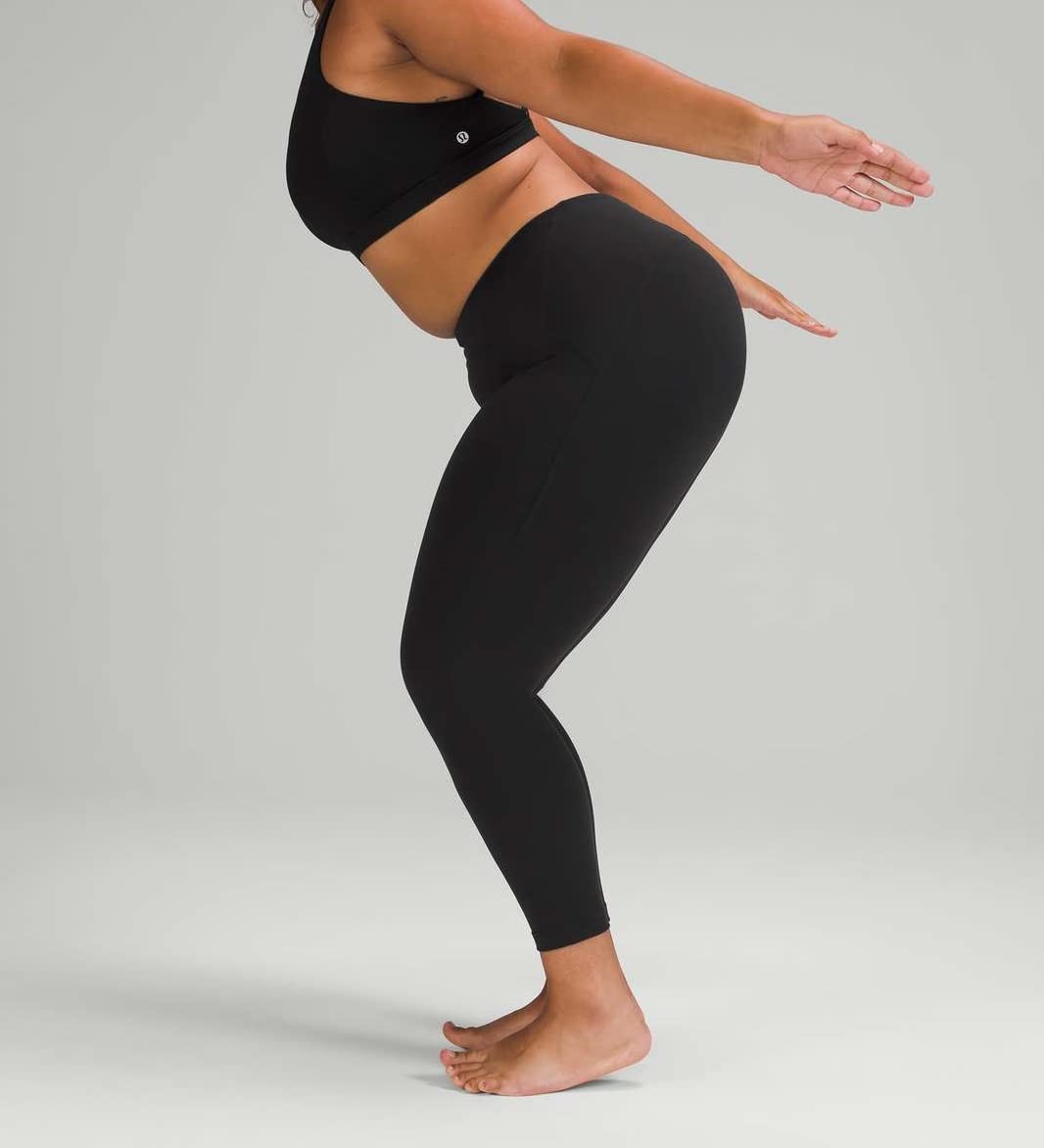 Lululemon Athletica Instill High-Rise Tight 25'' (Black, 14)