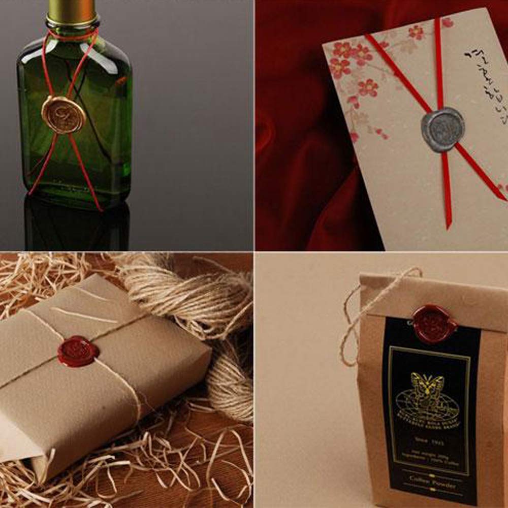 JIARON 624PCS Sealing Wax Beads Packed in Plastic Box, with 2PCS Tea Candles and 1 PC Wax Melting Spoon for Wax Sealing Stamp (24 Colors)