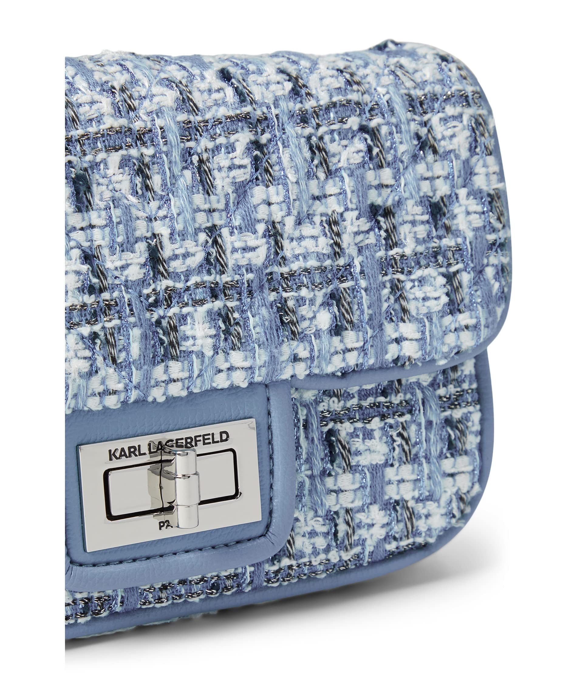 Karl Lagerfeld Paris Agyness Shoulder Blue Multi One Size