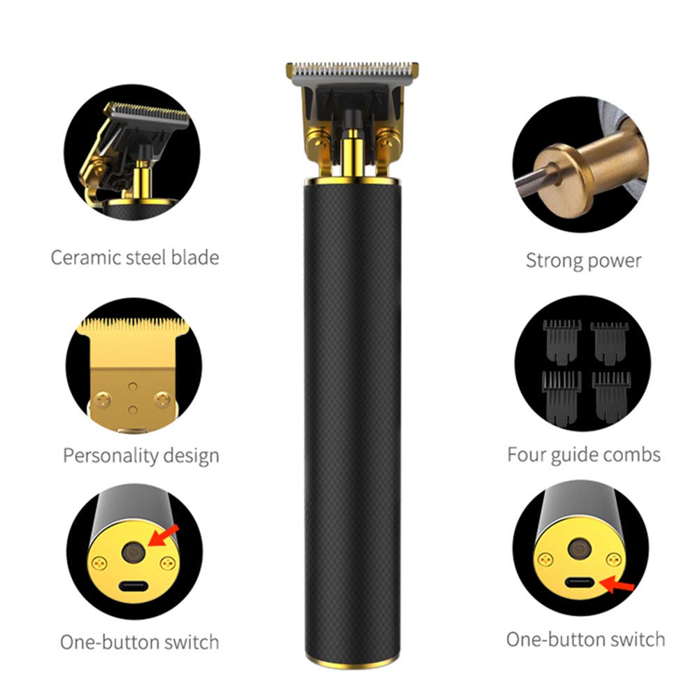 KEMEI Cordless Pro Skeleton Cordless Trimmer Hair Clipper Hair Cutting Machine