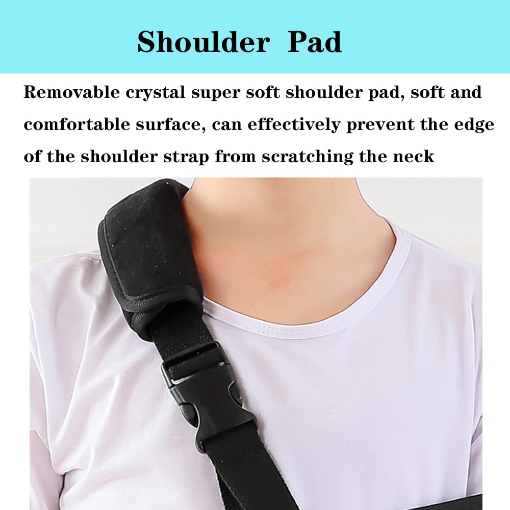 Ledhlth Soft Foam Arm Sling Butterfly for Shoulder Men Women Arm Support Brace for Broken Collarbone Shoulder Immobilizer for Shoulder Injury