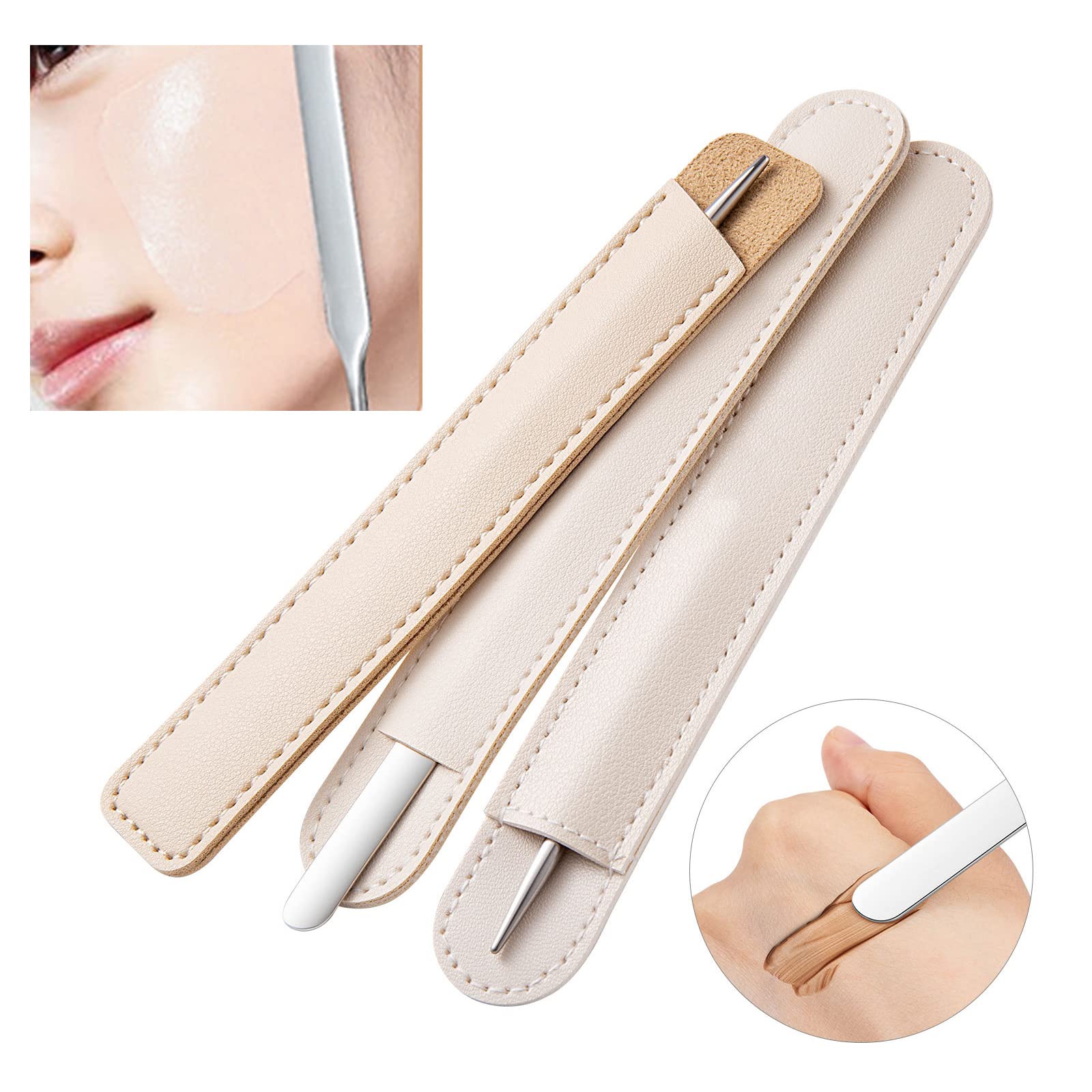 Picasso Makeup Spatula, Korean Makeup Spatula, Picasso Spatula Makeup Korean Foundation Spatula Korean, Picasso Spatula Makeup
