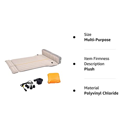 LMZX Air Mattress Bed for Tesla Model Y, 3, S, X 5 Seater,Inflatable Bed Camping Accessories Mattress(Multi-Purpose)
