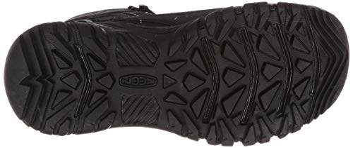 KEEN mens Targhee Exp Mid Wp Hiking Boot, Black, 8.5 US