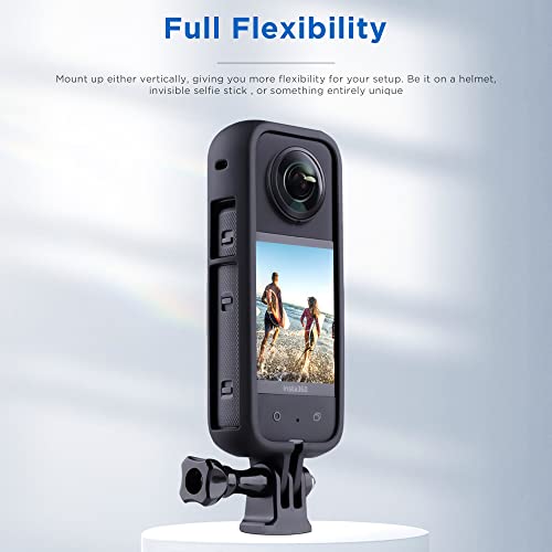 Lens Guard for Insta360 X3, Insta 360 X3 Accessories Kit Included Insta 360 X3 Lens Cap, Mounting Bracket and Lens Guard for Insta360 X3 Action Camera