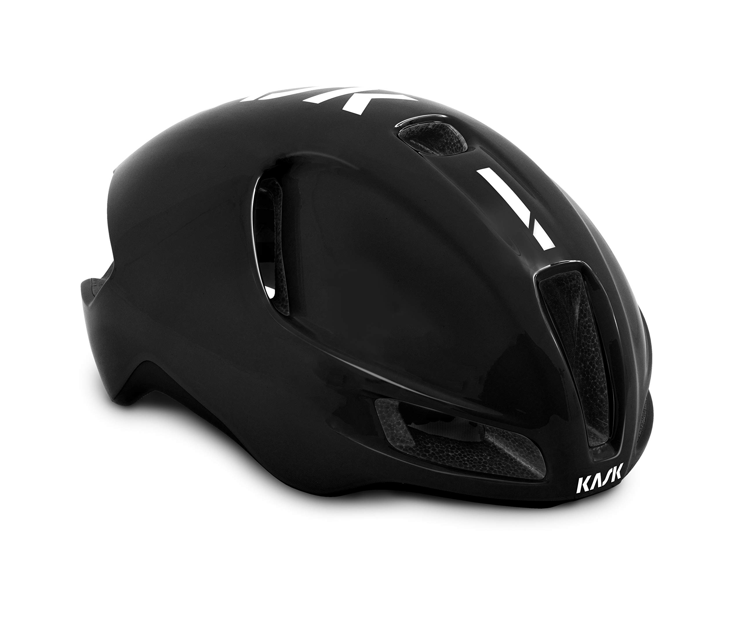 KASK Adult Aero Bike Helmet UTOPIA WG11 Black/White [Size 58] Cycling Road Helmet