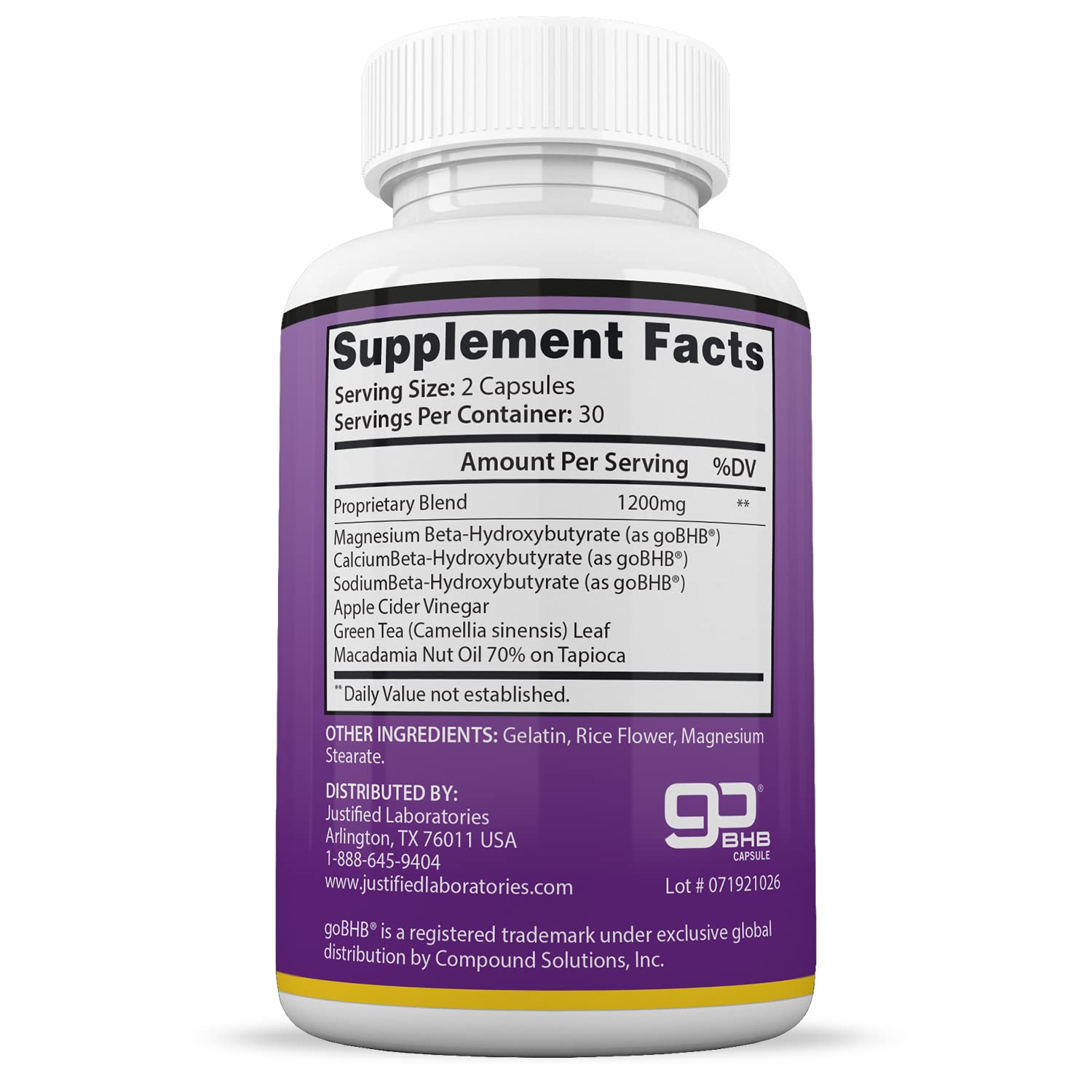 Keto Strength Max 1200MG Pills Includes Apple Cider Vinegar goBHB Strong Exogenous Ketones Advanced Ketogenic Supplement Ketosis Support for Men Women 60 Capsules