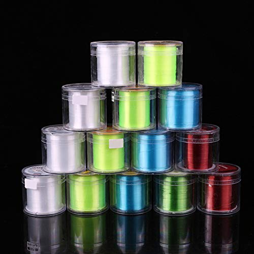LEAQU 500m High Strength Wonderful Powerful Weave Angling Line Line Fish Green 2.0