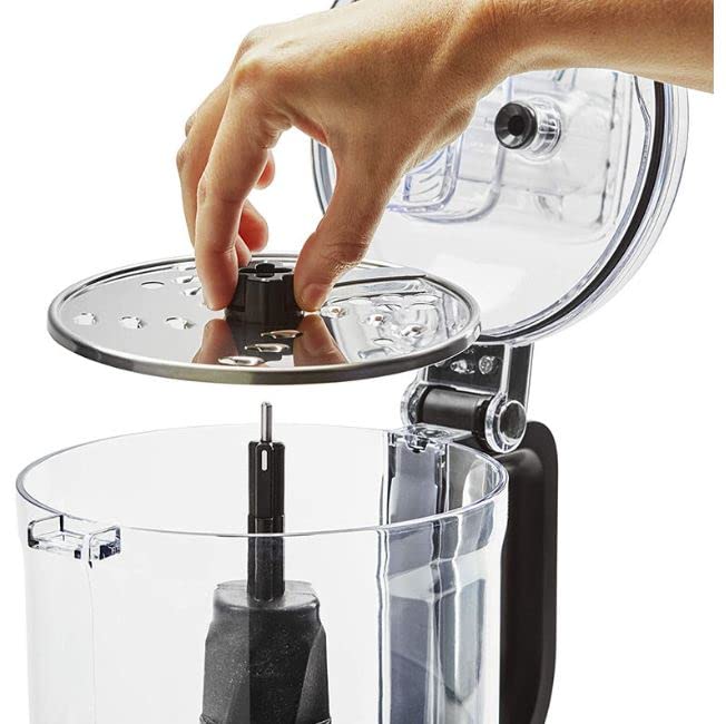 KitchenAid KFP0920QWH 9 Cup 3 Disks 2 Blades & Spatula Food Processor, White