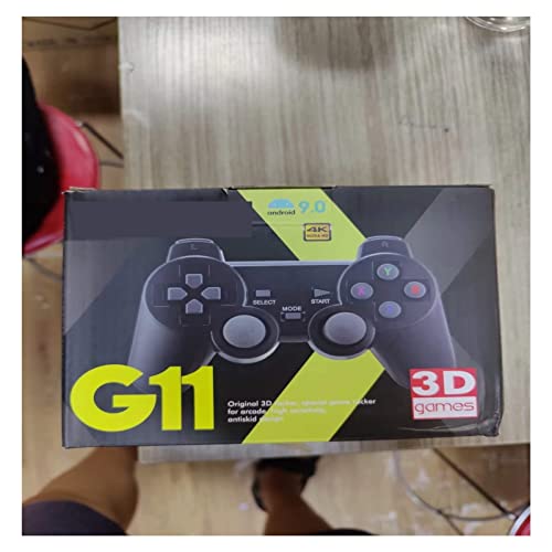 NICPET 4k HD Video Game Console 10000+ Retro Games 128G Dual System Family Gamebox 2.4G Wireless Controller