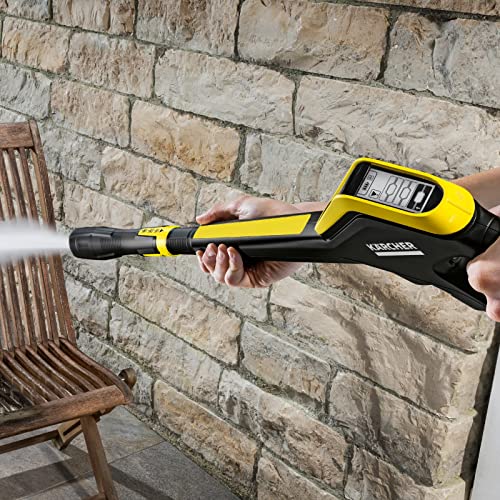 Karcher K 5 Premium Full Control Plus 2100 PSI TruPressure Electric Power Induction Pressure Washer with LCD Full Control Spray Gun + 3-in-1 Multi-Jet Spray Wand & Hose Reel β 1.4 GPM
