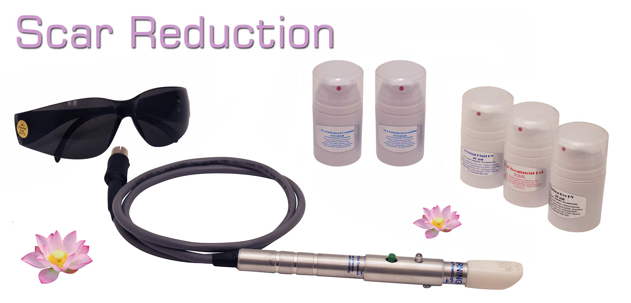 Home Salon Scar & Stretch Mark Removal Machine System.