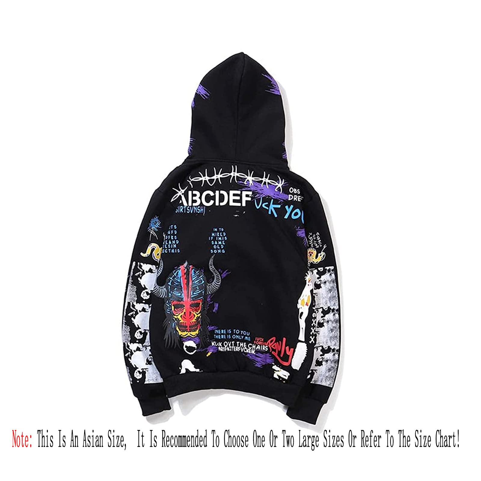 Lightweight Hoodie Long Sweatshirts Pullover Hooded Thin Hoodies 2XL Black