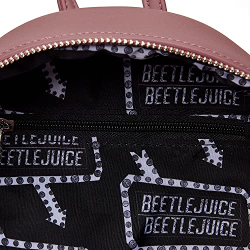 Loungefly Beetlejuice Handbook for the Recently Deceased Womens Double Strap Shoulder Bag Purse