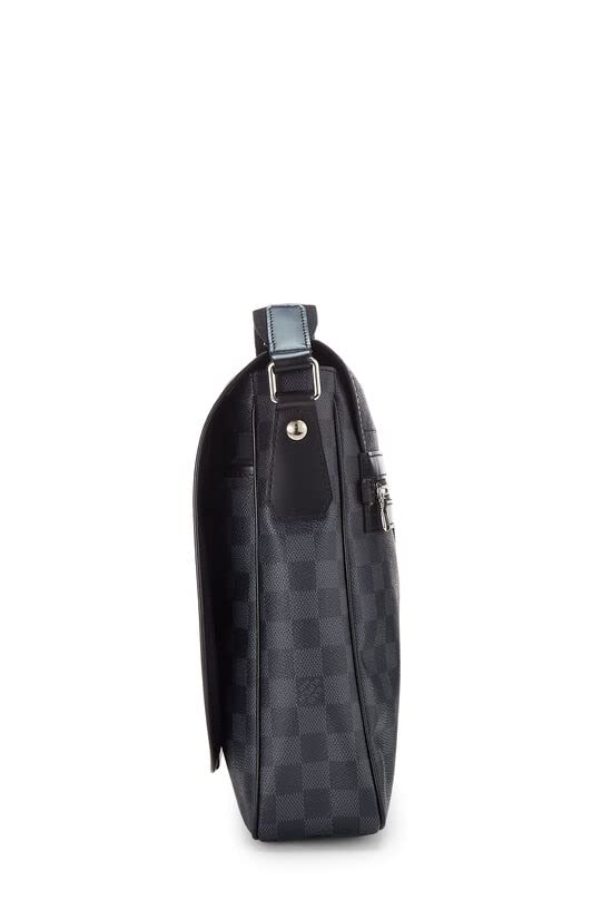 Louis Vuitton, Pre-Loved Damier Graphite Daniel MM, Black