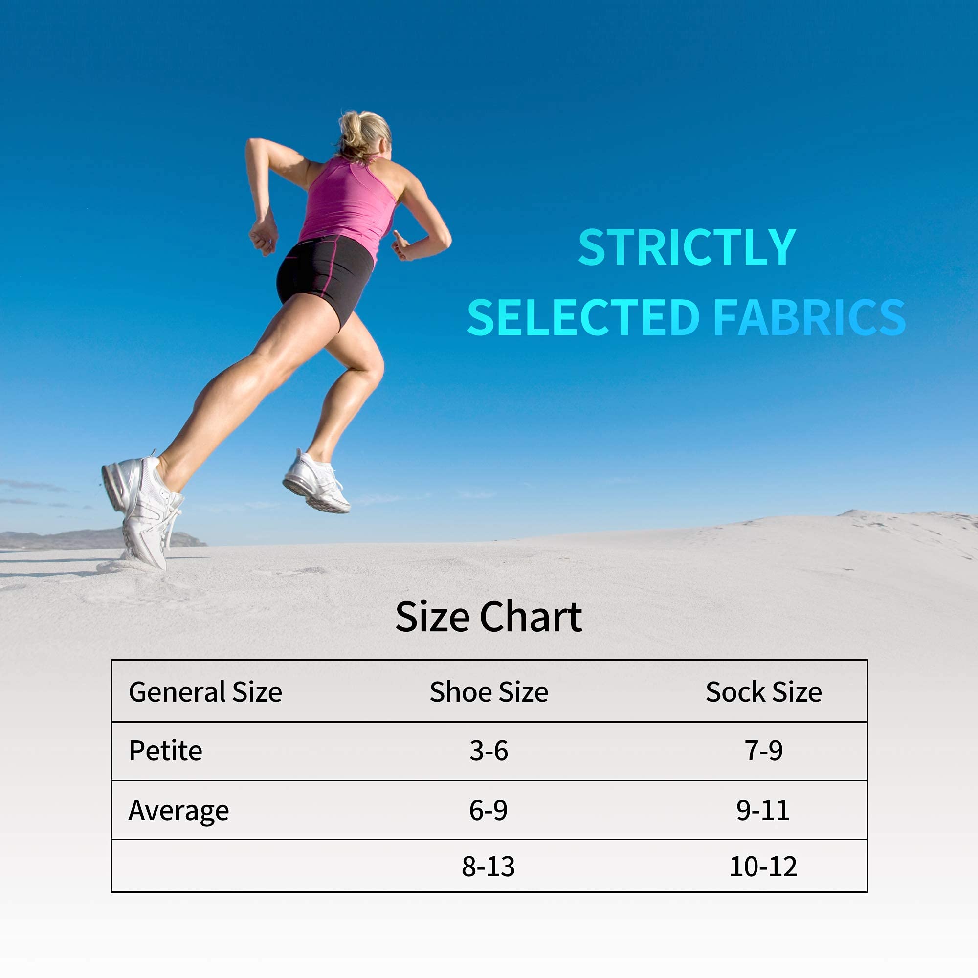 IEOVIEE Women Ankle Athletic Socks Casual Running Low Cut Socks Soft Cotton No Show Sock for US Size 7-12(6 Pairs)