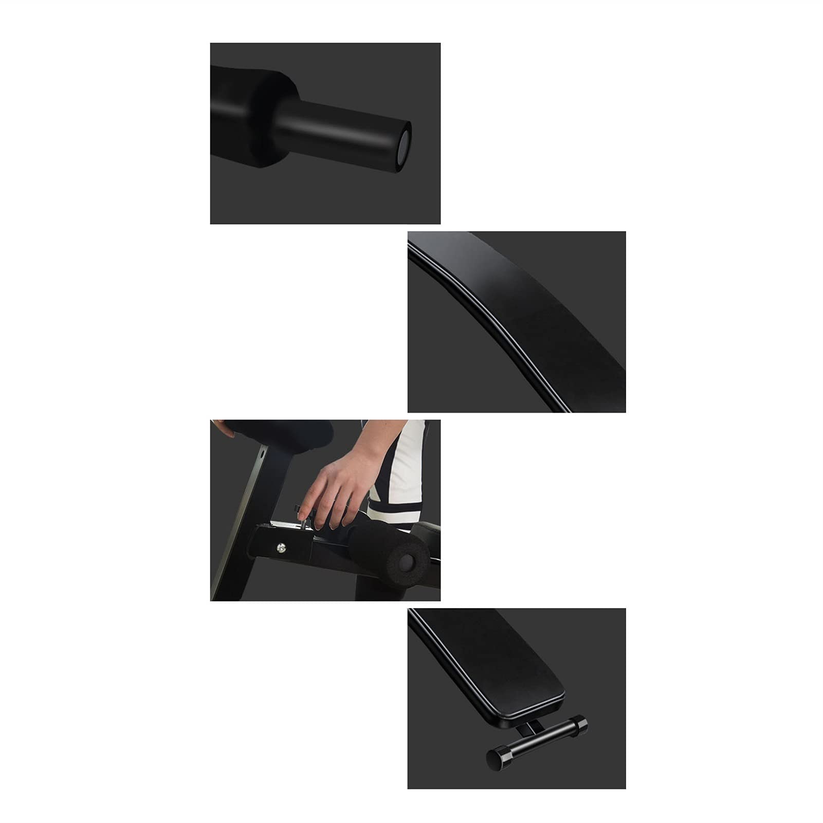 LUYIYI Supine Board Fitness Equipment Home Multi- Function Exercise Abdominal Curling Abdominal Muscle Exercise Aid