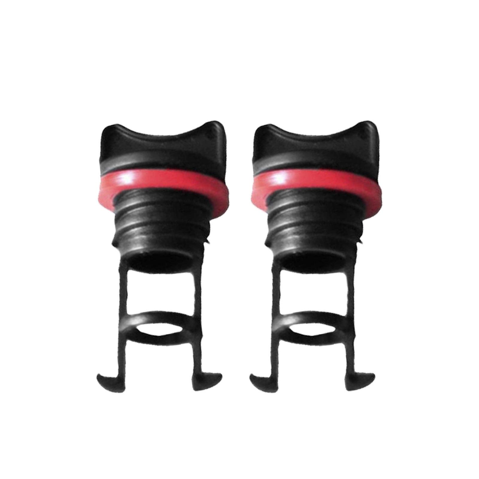 Kayak Drain Plugs, 2pcs Nylon Boat Hull Thread Drain Plugs for Canoes, Kayaks, Marine Drain Plugs