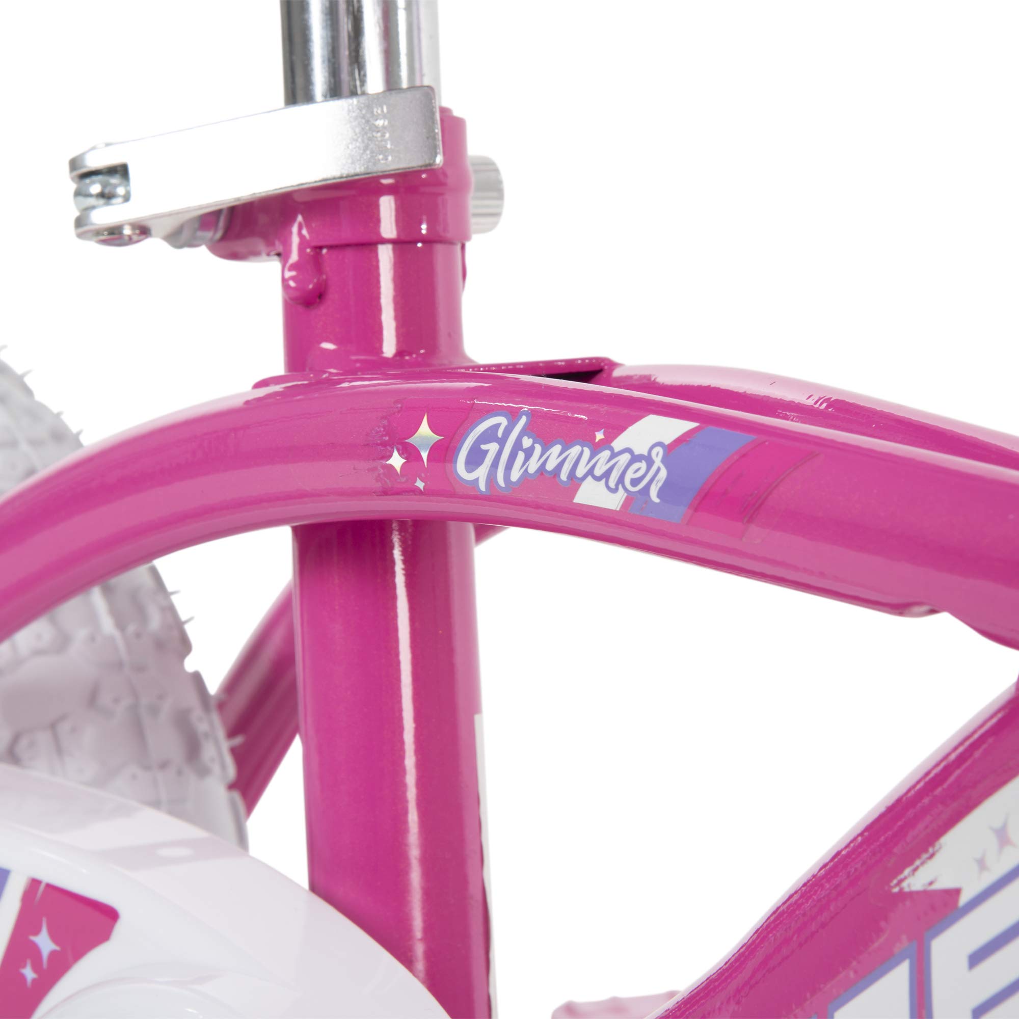 Huffy Kid Bike Glimmer 18 inch Purple Quick Assembly