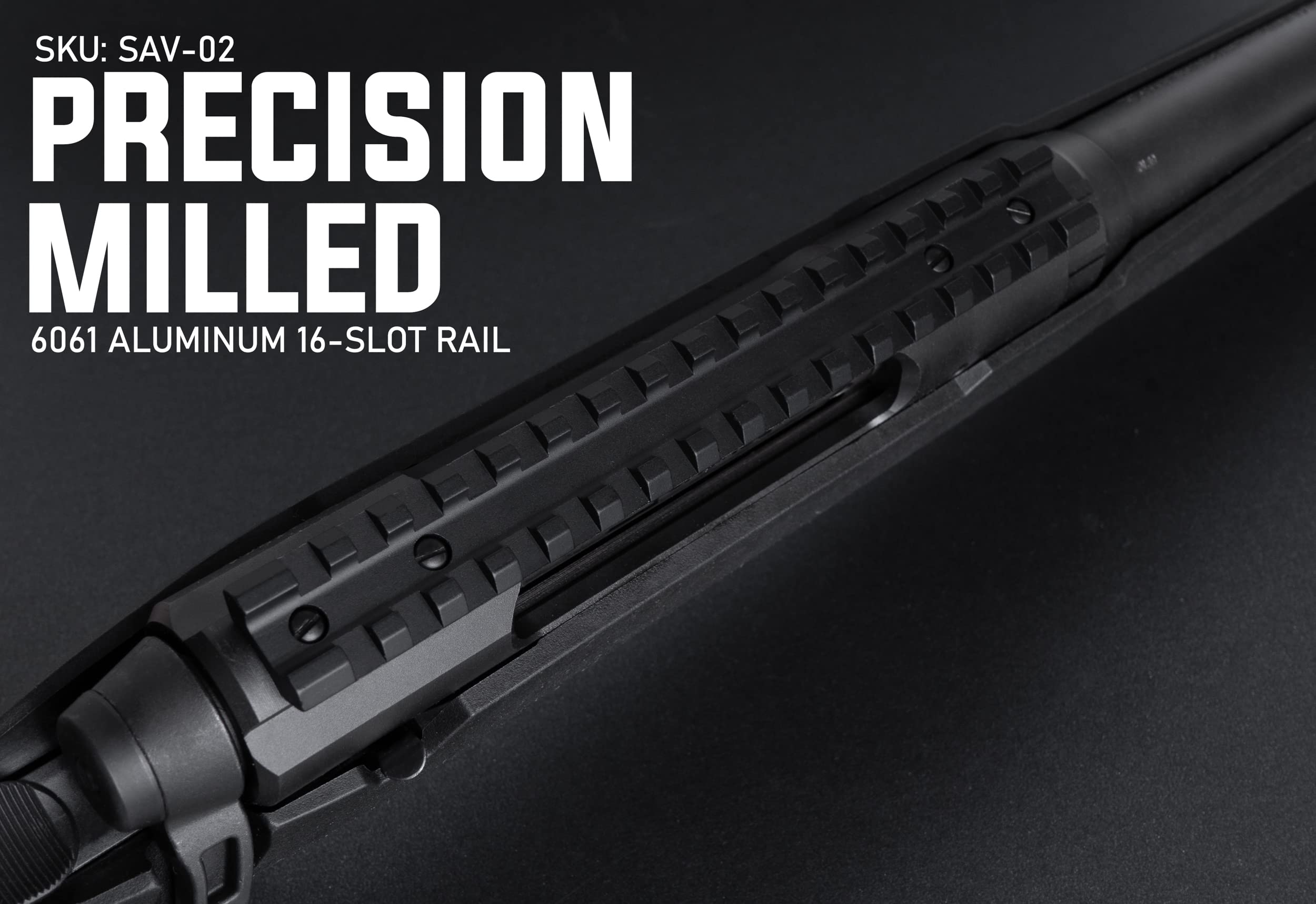 Monstrum Picatinny Rail Mount for Savage Axis | Pre 9/2021 | 20 MOA | 4-12x44 Rifle Scope with Adjustable Objective and Scope Rings | Bundle