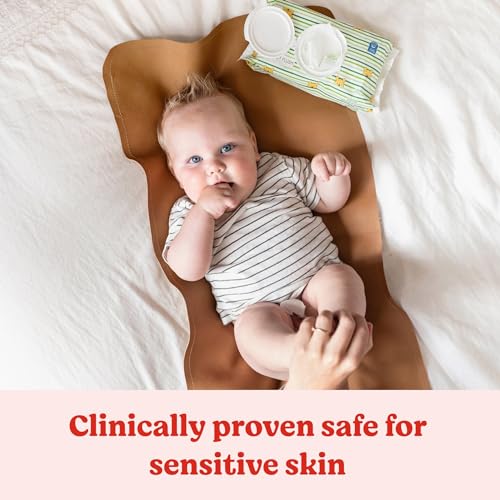 Huggies Natural Care Sensitive Baby Wipes, Unscented, Hypoallergenic, 99% Purified Water, 2 Refill Packs (352 Wipes Total)