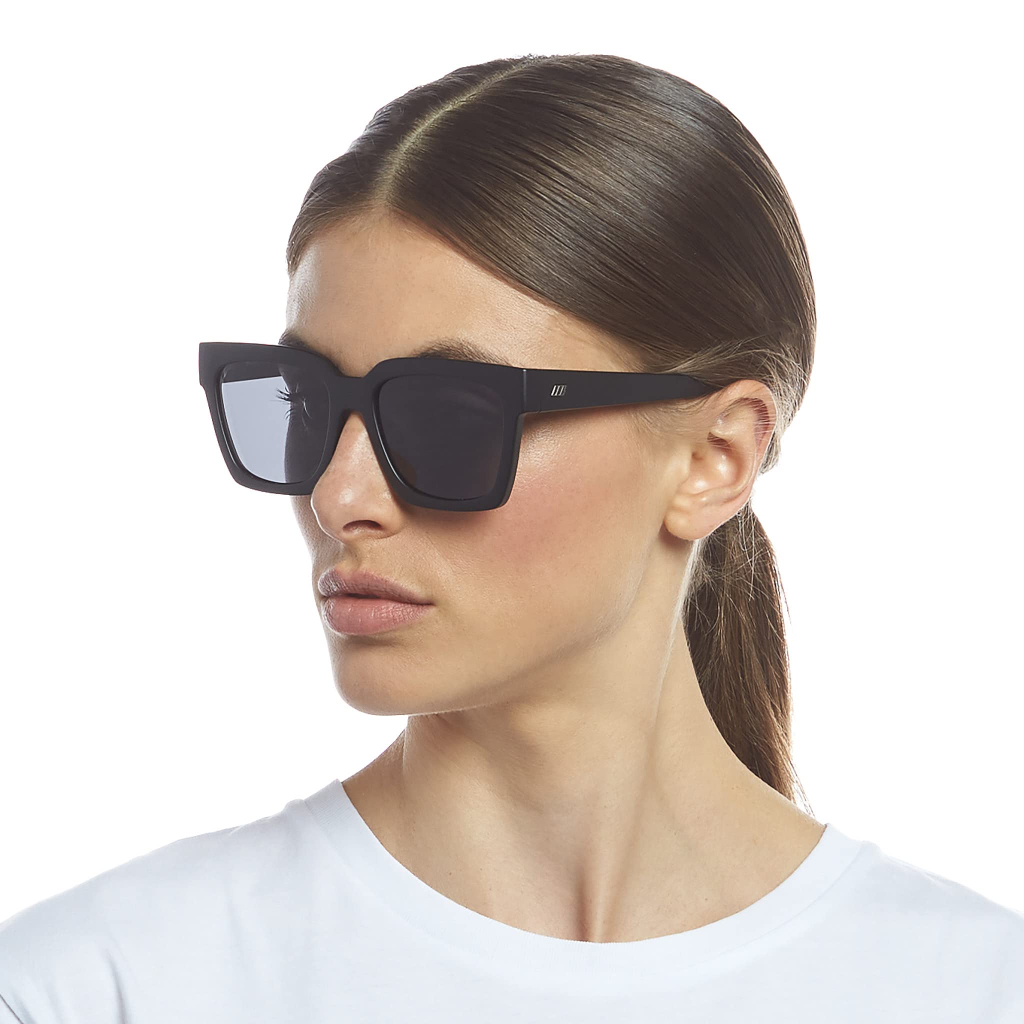 Le Specs Women's Weekend Riot Sunglasses, Sand, Tan, Orange, One Size