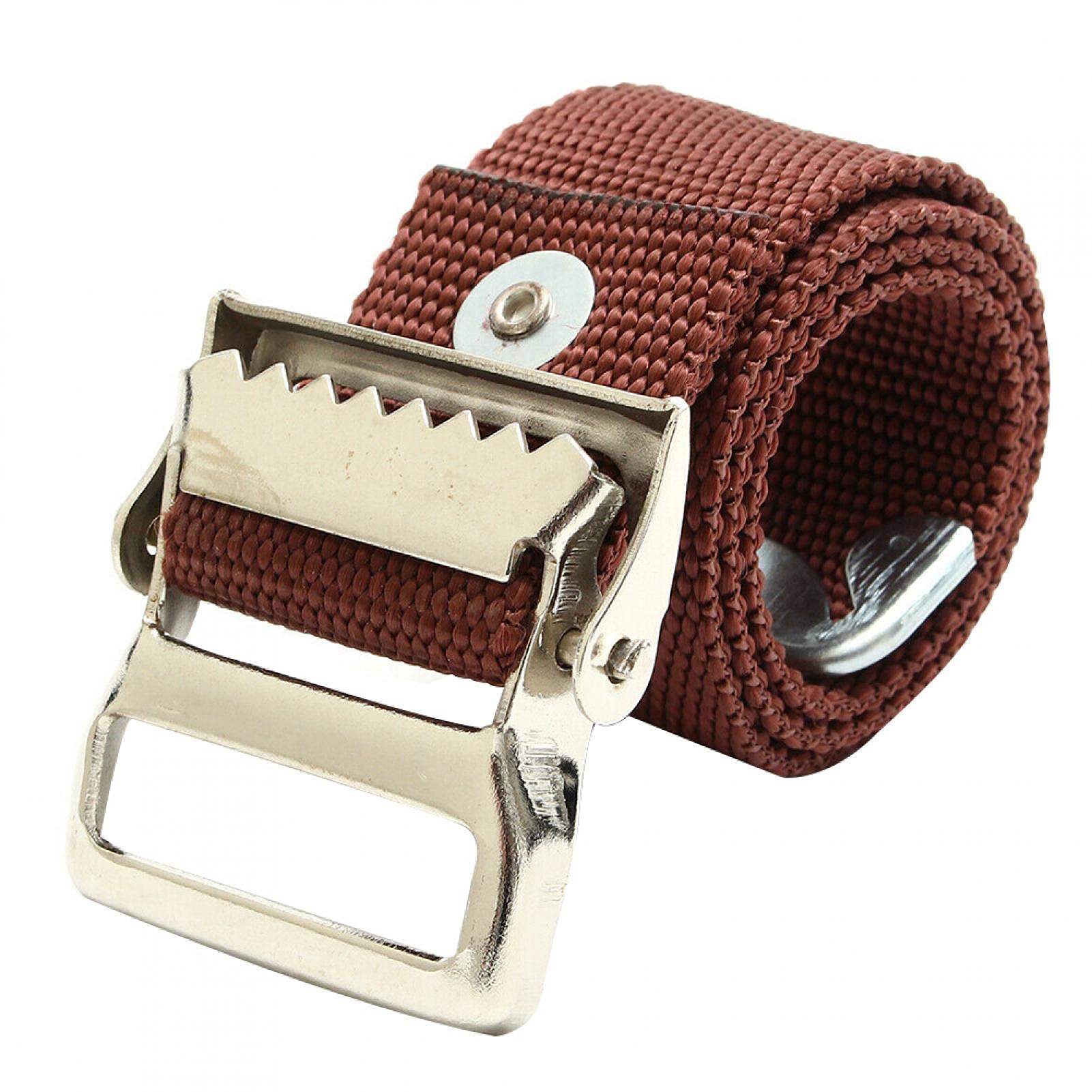 Leg Band Strap, Adjustable Comfort Drywall Home Improvement Stilts Firm Leg Band Straps Loop for Men and Women, Replacement Part for Stilts, Brown