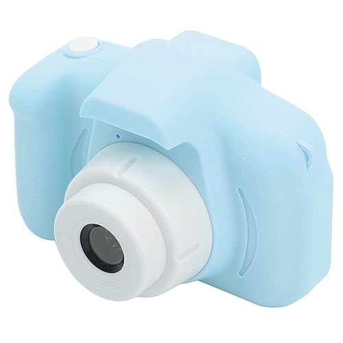 Kids Camera 2.4 Inch IPS Screen 40MP Kids Camera Clear Image with Microphone for Selfie (Sea Blue)